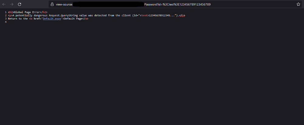 Step by Step - How We Identified an ASP.Net XSS Filter Bypass