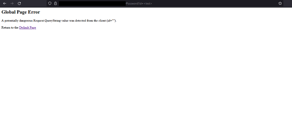 Step by Step - How We Identified an ASP.Net XSS Filter Bypass